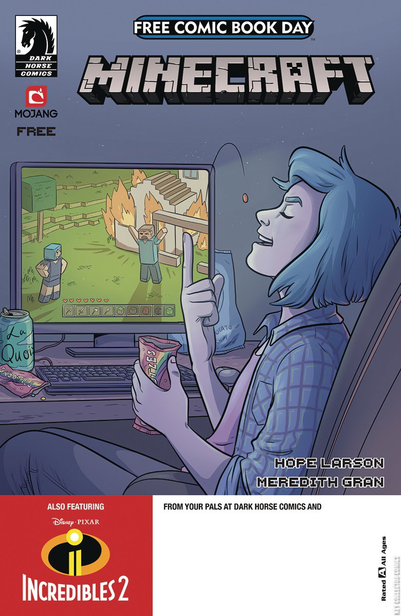 Free Comic Book Day 2019: Minecraft / Incredibles 2 #1 Publi