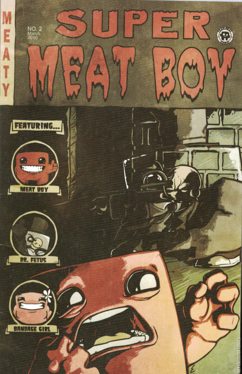 Super Meat Boy #2 Published March 2010 | Key Collector
