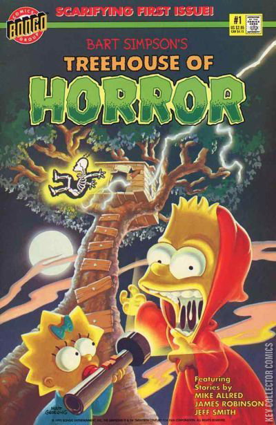 Treehouse of Horror #1 Published October 1995 | Key Col