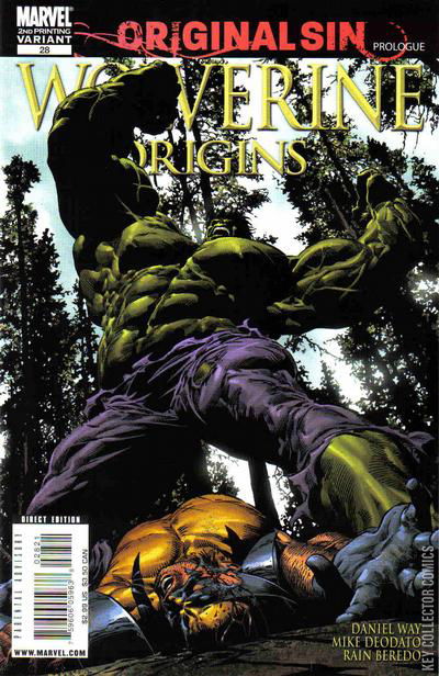 Wolverine: Origins #28 2nd Print Published November 20