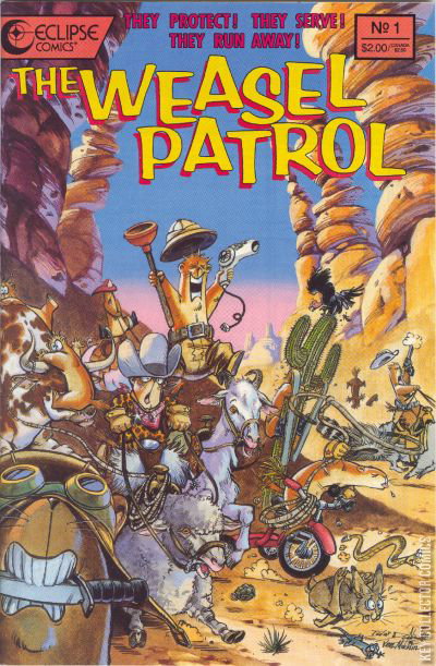 Weasel Patrol by Eclipse | Key Collector Comics