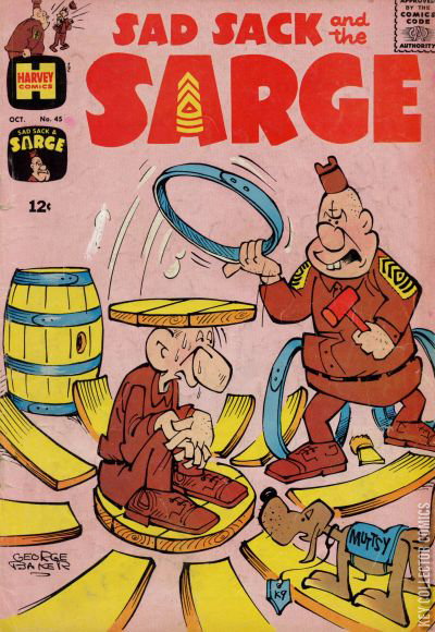 Sad Sack & the Sarge by Harvey | Key Collector Comics