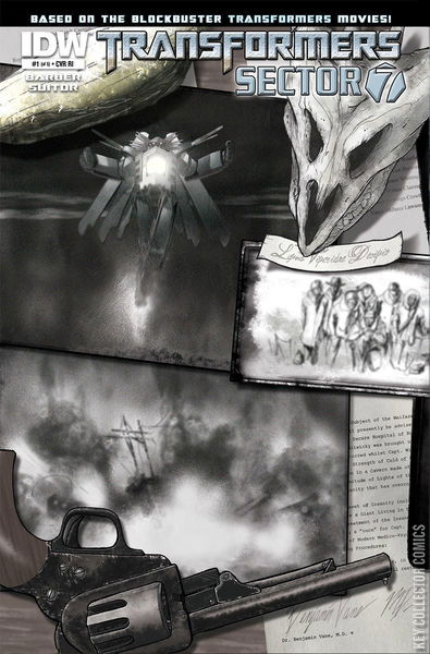 Transformers: Sector 7 #1 Variant Published September