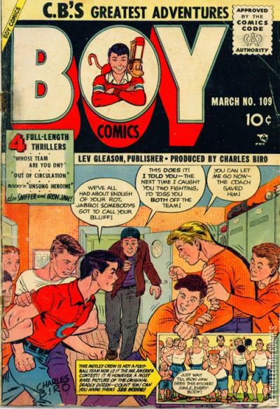 Boy Comics #109 Published March 1955 | Key Collector Comics