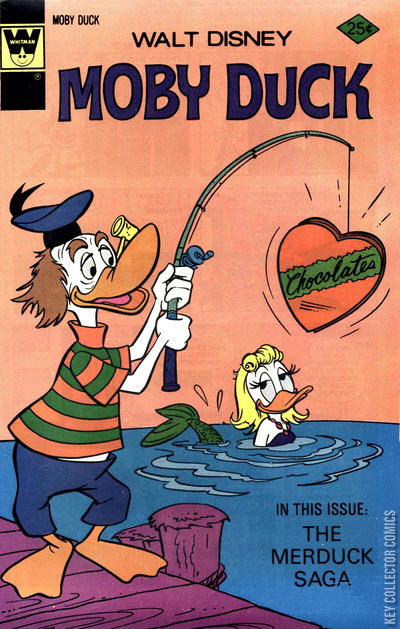 Walt Disney Moby Duck #23 Whitman Published July 1976
