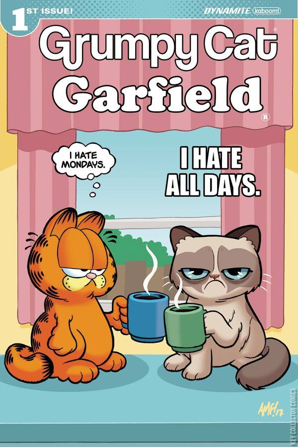 Grumpy Cat / Garfield #1 Variant Published August 2017