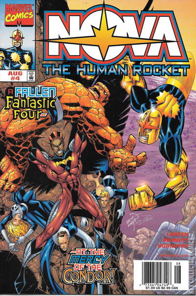 Nova #4 Newsstand Published August 1999 | Key Collecto