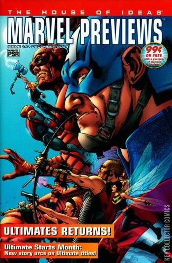 Marvel Previews #14 Published September 2004 | Key Coll