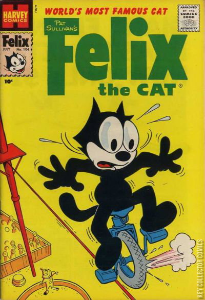 Felix the Cat #104 Published July 1959 | Key Collector