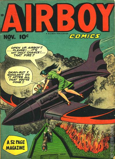 Airboy Comics #10 Published November 1948 | Key Collect