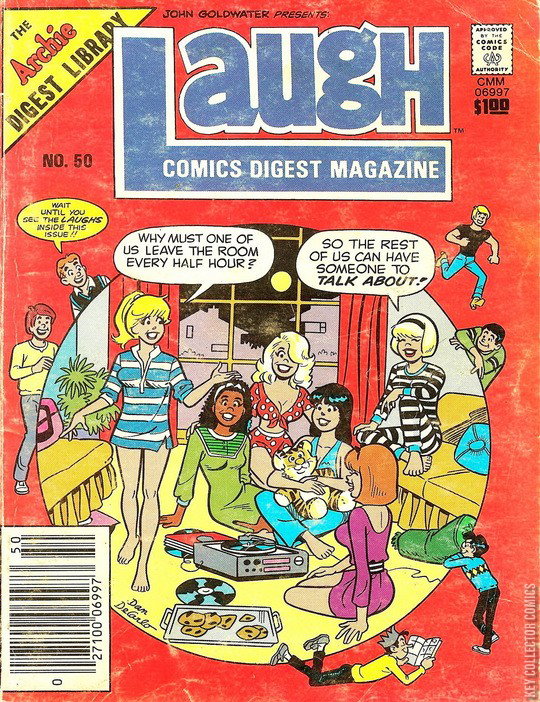Laugh Comics Digest #50 Published January 1984 | Key Co