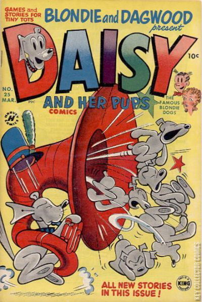 Daisy & Her Pups Comics #5 (25) Published March 1952