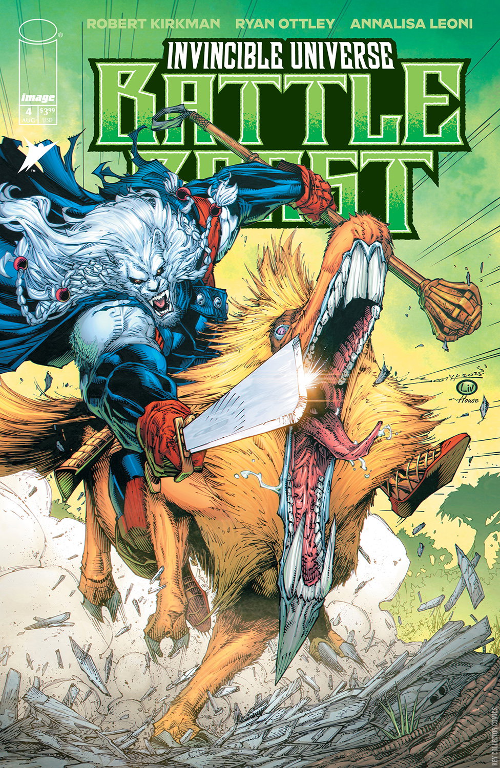 Invincible Universe: Battle Beast #4 1:50 Published August
