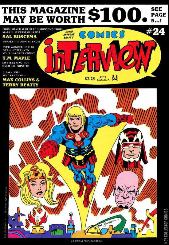 Comics Interview #24 Published June 1985 | Key Collecto