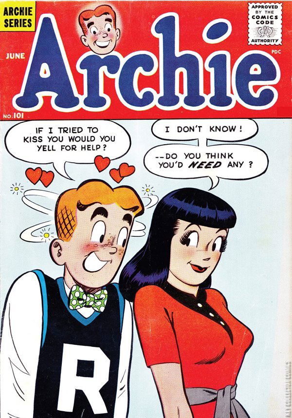 Archie Comics #101 Published June 1959 | Key Collector