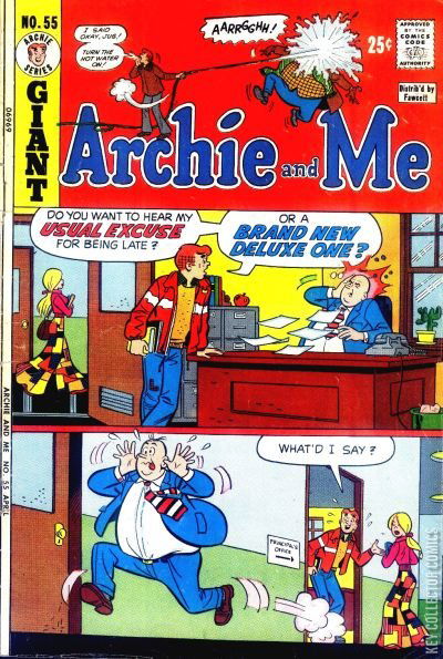Archie & Me #55 Published April 1973 | Key Collector Comics
