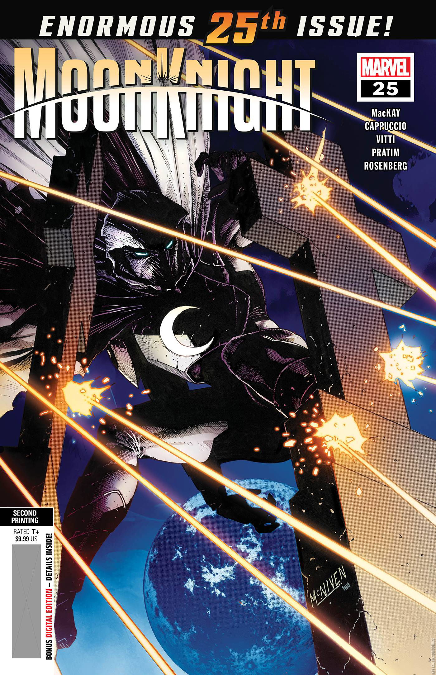Moon Knight #25 2nd Print Published September 2023 | K