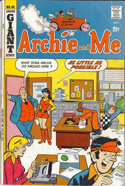 Archie & Me #48 Published June 1972 | Key Collector Comics