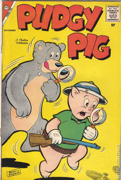 Pudgy Pig #2 Published November 1958 | Key Collector Comics