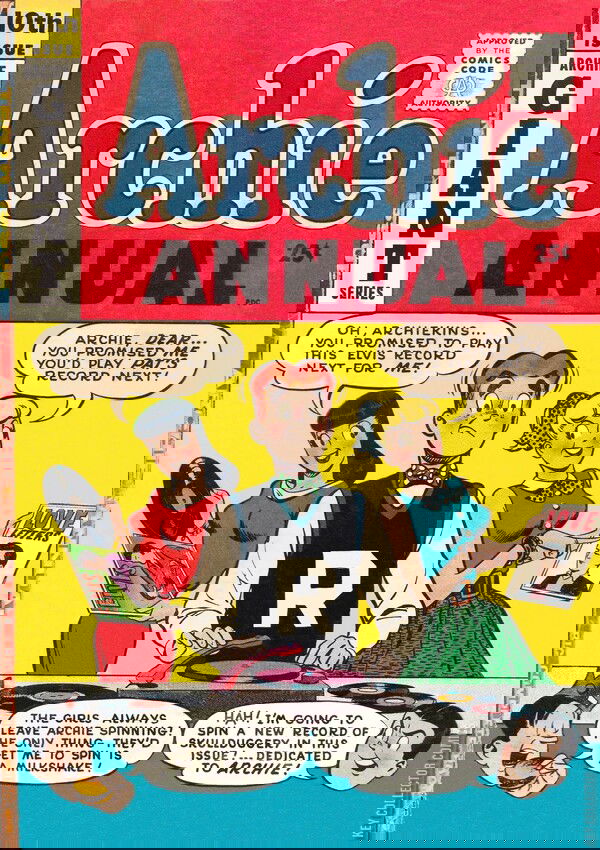 Archie Annual #10 Published January 1958 | Key Collecto