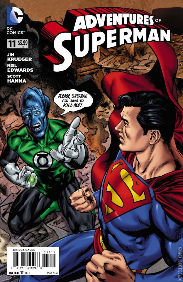 Adventures of Superman #11 Published March 2014 | Key C