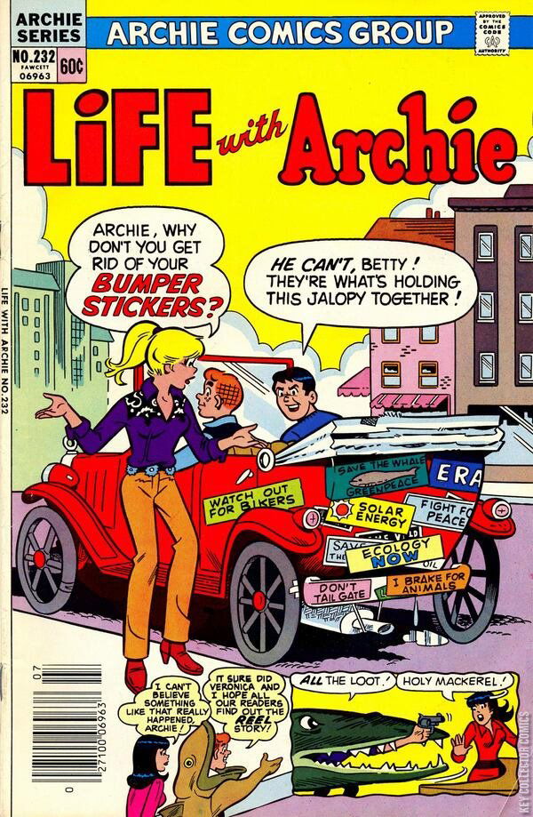 Life with Archie #232 Published July 1982 | Key Collect