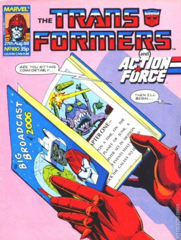 Transformers Magazine, The (UK) #180 Published August 1