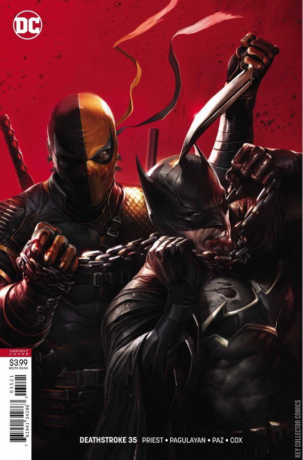 Deathstroke #35 Variant Published September 2018 | Key