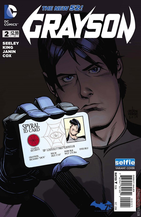 Grayson #2 Published August 2014 | Key Collector Comics