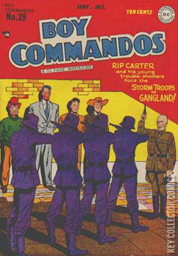 Boy Commandos #29 Published July 1948 | Key Collector Comics