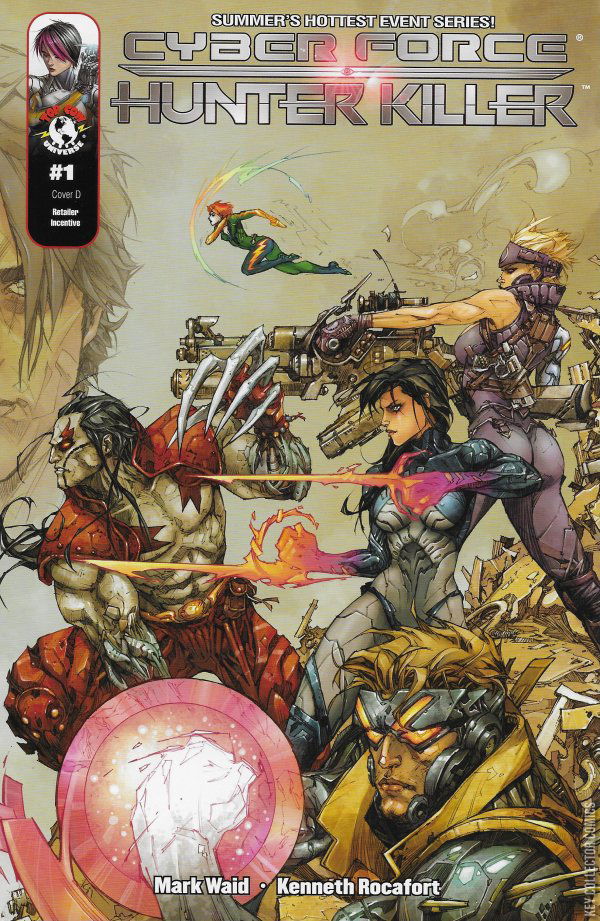 Cyberforce / Hunter-Killer #1 Variant Published July 2