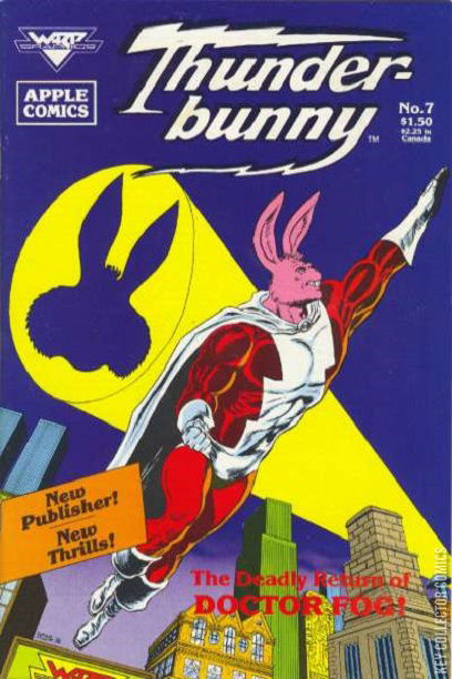 Thunder Bunny #7 Published August 1986 | Key Collector
