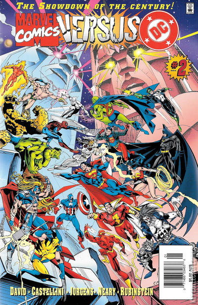 DC Versus Marvel Comics #2 Published March 1996 | Key