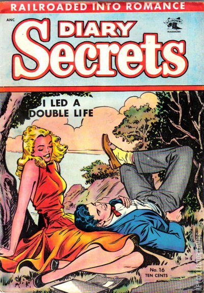 Diary Secrets #16 Published February 1953 | Key Collect