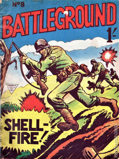 Battleground #8 UK Edition Published January 1962 | Ke