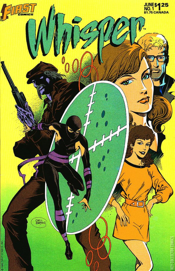 Whisper #1 Published June 1986 | Key Collector Comics