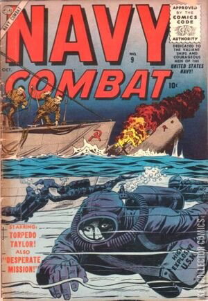Navy Combat #9 Published October 1956 | Key Collector Comics