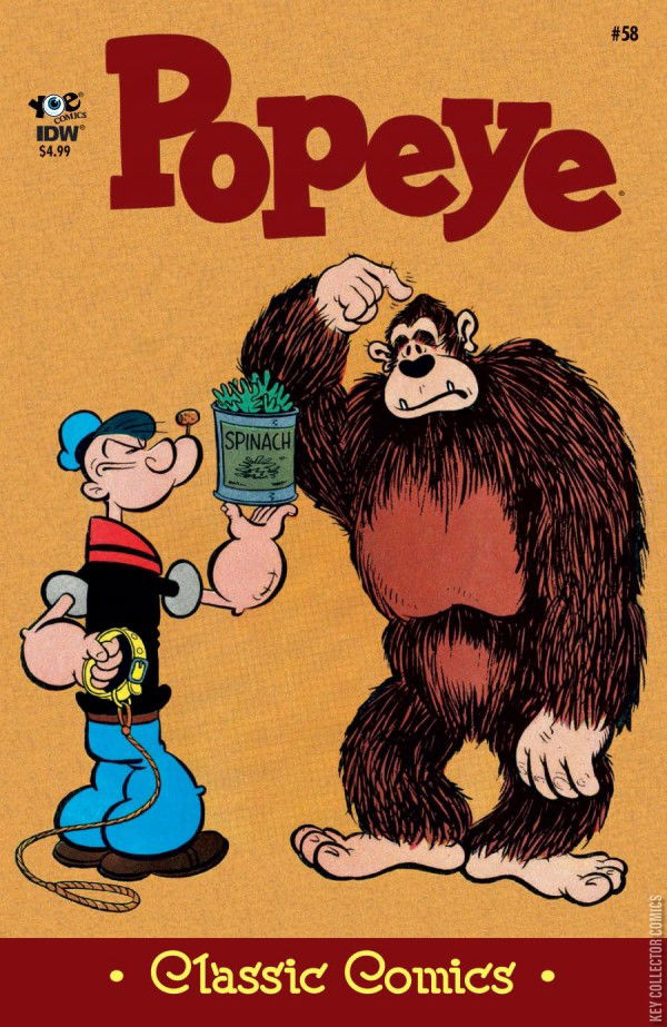 Popeye Classic Comics #58 Published May 2017 | Key Coll