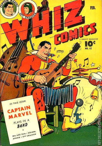 Whiz Comics #62 Published February 1945 | Key Collector