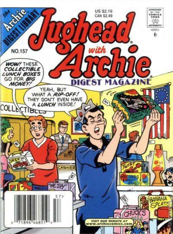 Jughead With Archie Digest #157 Published July 2000 | K