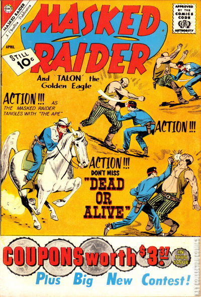 Masked Raider #29 Published April 1961 | Key Collector