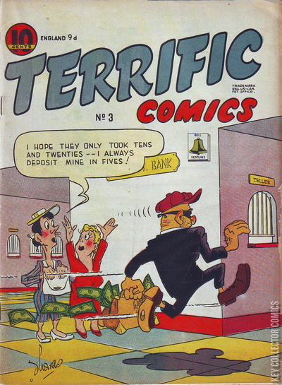 Terrific Comics #3 Canadian Published October 1946 | K