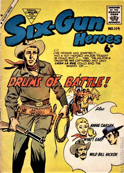 Six-Gun Heroes #114 Published January 1959 | Key Colle