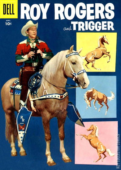 Roy Rogers & Trigger #100 Published April 1956 | Key Co
