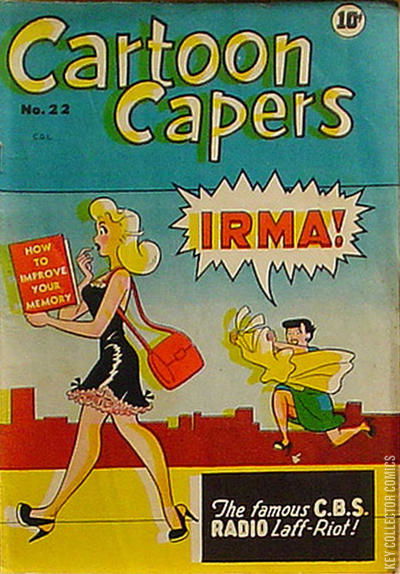 Cartoon Capers #22 Canadian Edition Published May 1951