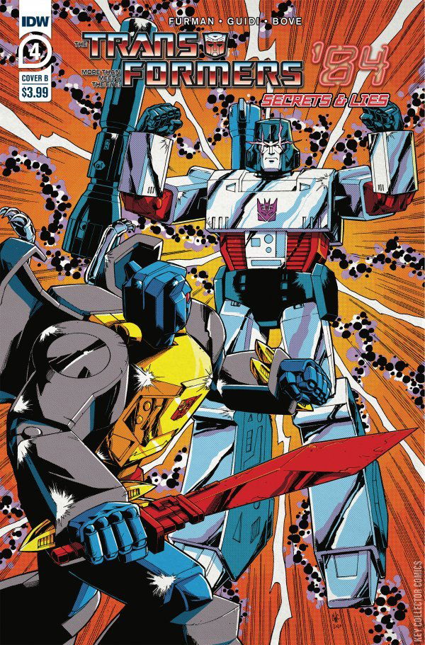 Transformers '84: Secrets and Lies #4 Variant Published Oct
