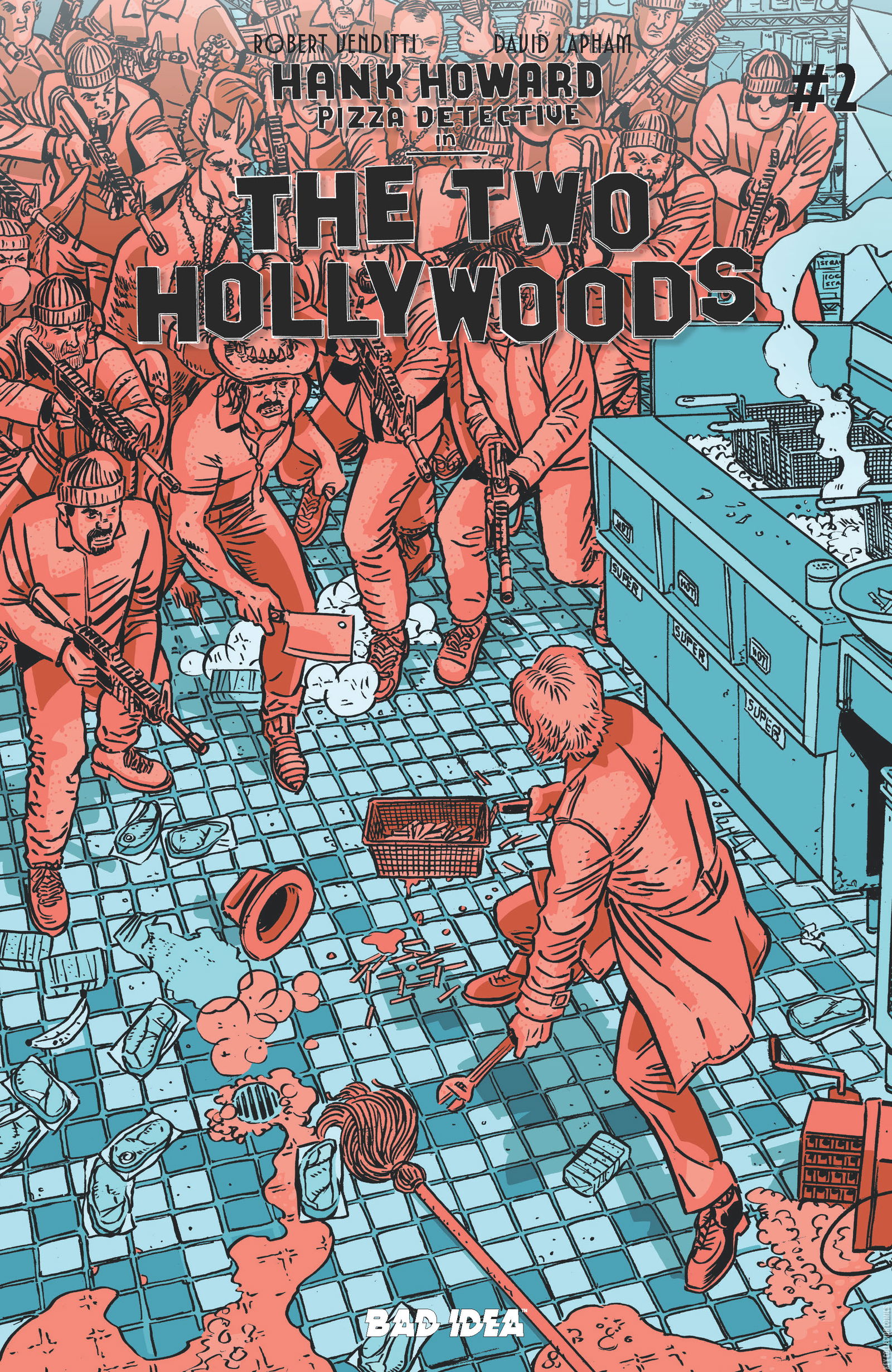 Hank Howard, Pizza Detective: The Two Hollywoods #2 Variant