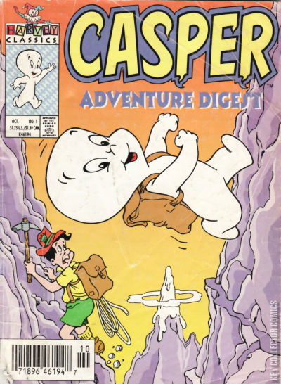 Casper Adventure Digest by Harvey | Key Collector Comics