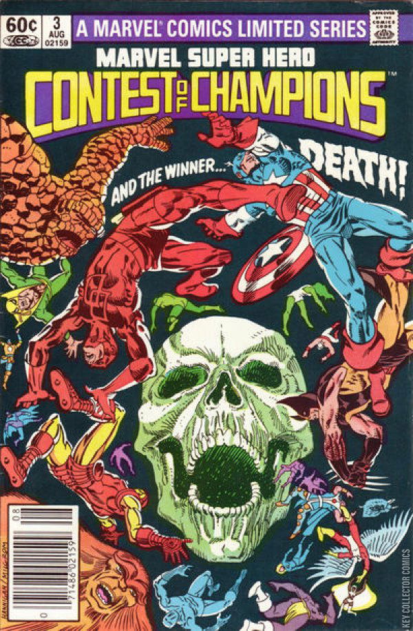 Marvel Super Hero: Contest of Champions #3 Newsstand Publis