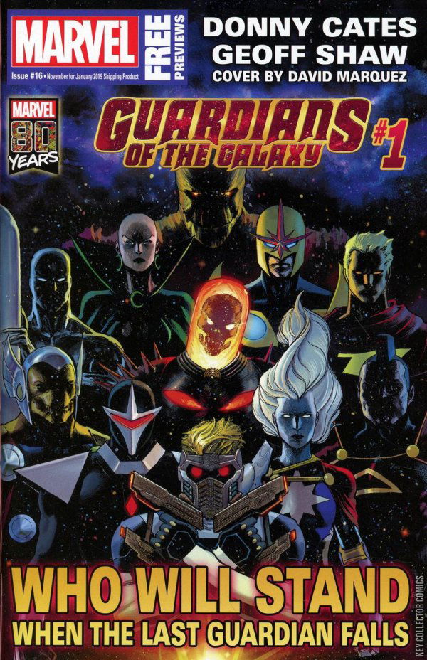 Marvel Previews #16 Published October 2018 | Key Collec